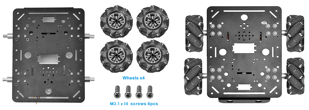 Metal Chassis Mecanum Wheel Robotic (Arduino Mega2560) Lesson1: Robot ...