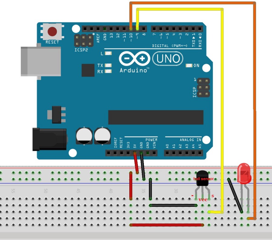 Hall magnetic field sensor « osoyoo.com