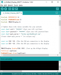 NodeMCU Lesson 14 — 4-Digit 7 Segment LED Display & MQTT « osoyoo.com