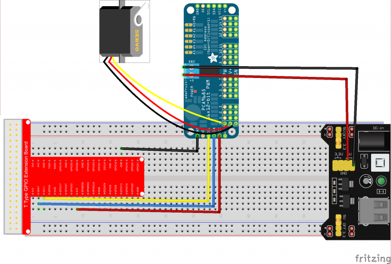 Raspberry Pi Starter Kit Lesson 12: Raspberry Pi Drive SG90 Servo « osoyoo.com