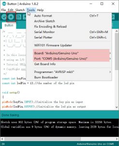 DIY with Arduino IDE – Lesson 11: Button « osoyoo.com