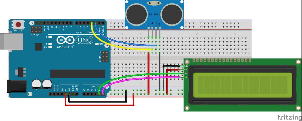 Graphical Programming Tutorial for Arduino – Ultrasonic Range Finder ...