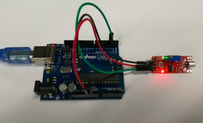 Graphical Programming Tutorial For Arduino Sound Detection Sensor