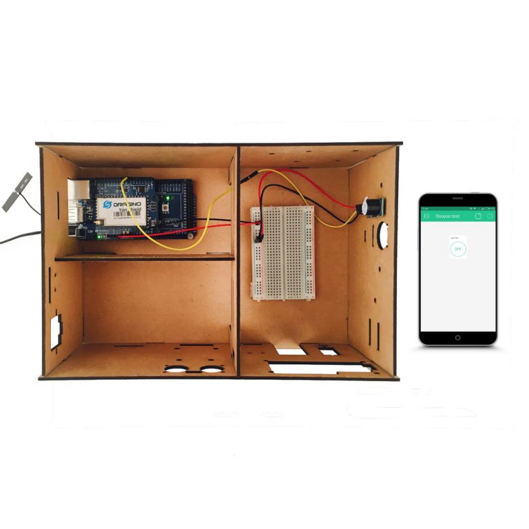 Osoyoo Yun IoT Lesson 10 – Control a Buzzer Remotely(Blynk) « osoyoo.com