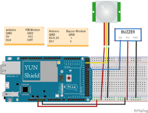 Osoyoo Yun IoT Lesson 17 – PIR Motion Sensor « osoyoo.com