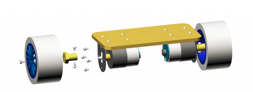 OSOYOO Two Wheel Self Balancing Car Kit « osoyoo.com