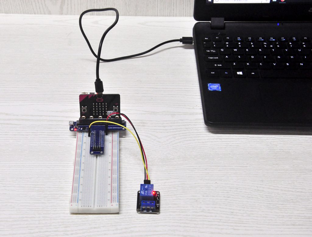Micro bit Lesson — Using the Relay « osoyoo.com
