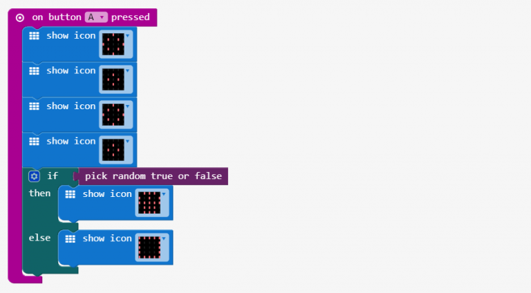 Micro:bit Basic Tutorial 6 — Coin Flipper « osoyoo.com