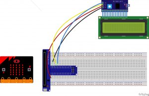 Micro bit Lesson — Using the I2C LCD 1602 Display « osoyoo.com