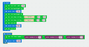 Micro bit Lesson — Using the I2C LCD 1602 Display « osoyoo.com