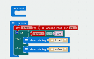Micro bit Lesson — Using the Flame Sensor « osoyoo.com