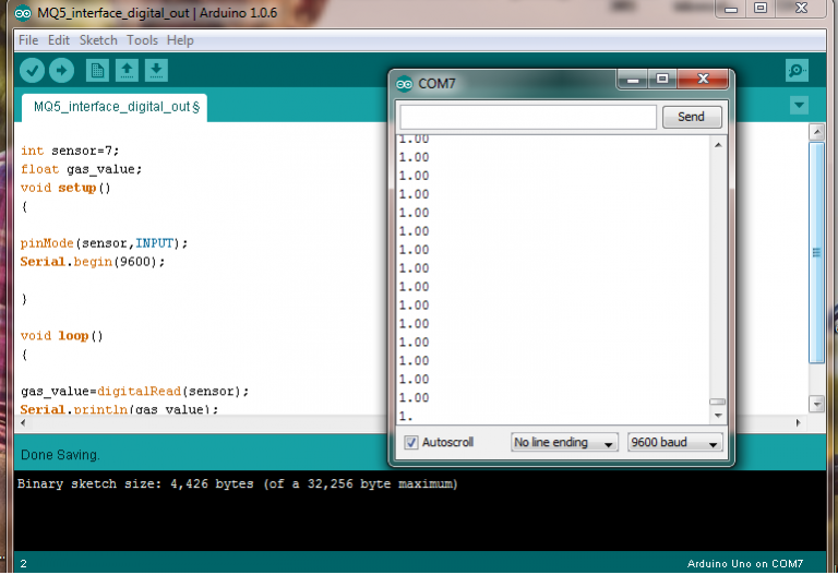 Basic Lesson – MQ-5 Gas Sensor « osoyoo.com