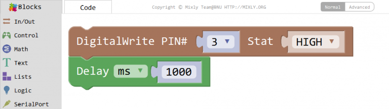 Graphical Programming Tutorial for Arduino – Relay « osoyoo.com