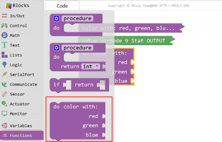 Graphical Programming Tutorial for Arduino – RGB LED « osoyoo.com