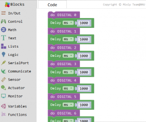 Graphical Programming Tutorial for Arduino – One Digit 7-Segment LED Display « osoyoo.com