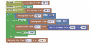 Graphical Programming Tutorial for Arduino – Electronic Candle « osoyoo.com