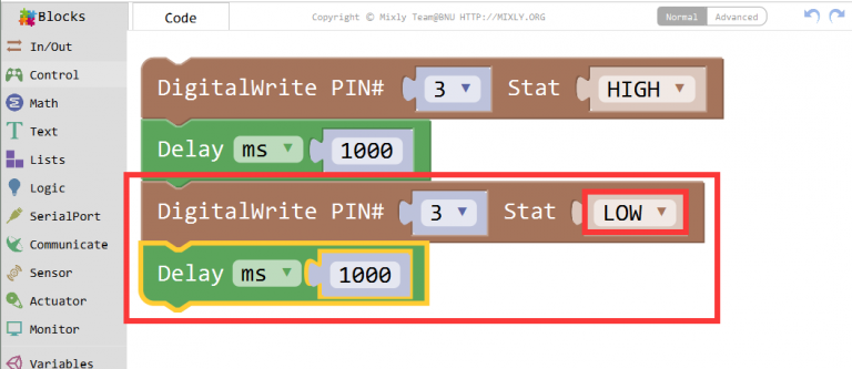 Graphical Programming Tutorial for Arduino – Relay « osoyoo.com