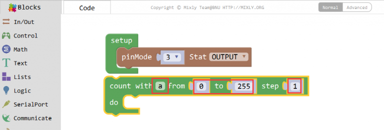 Graphical Programming Tutorial For Arduino Breathing Led