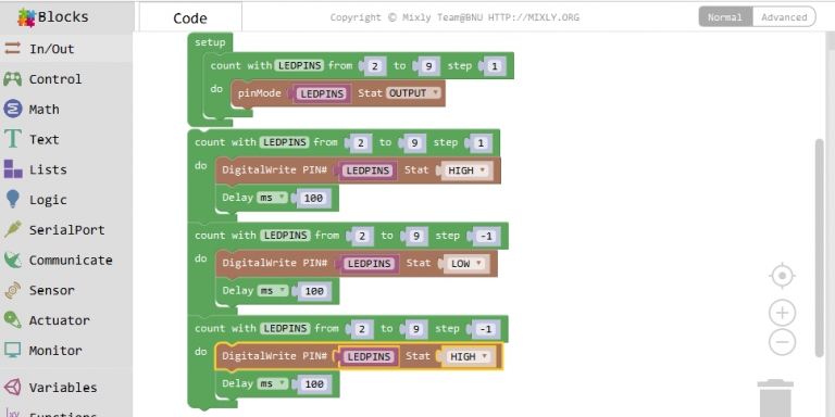 Graphical Programming Tutorial for Arduino – Eight of Flowing Water ...