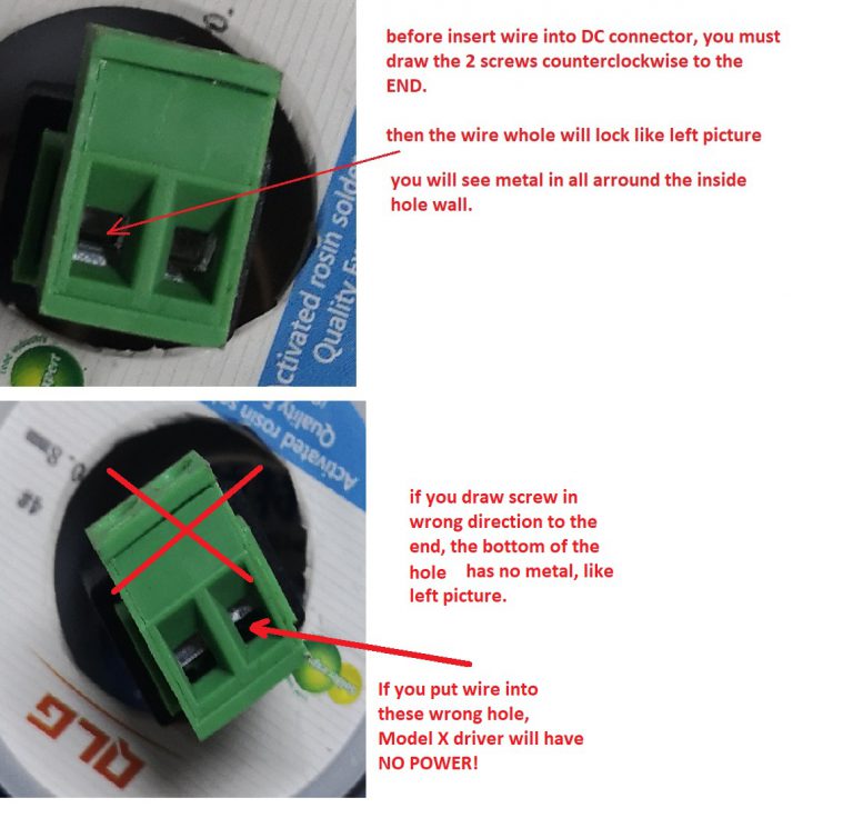 How to properly install wires in DC connectors « osoyoo.com
